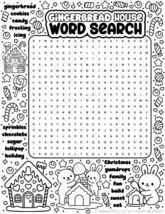 Christmas Word Search Printables - Sarah Titus
