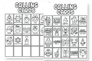 Free Christmas Bingo Printable Game Cards - Sarah Titus