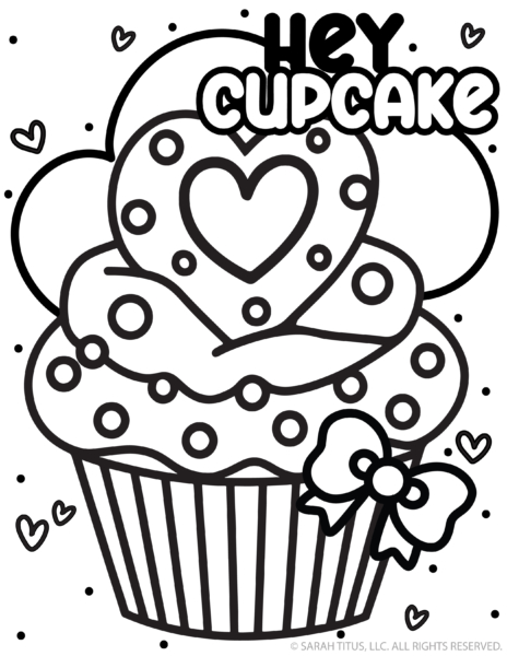 Free Galentine’s Day Coloring Pages - Sarah Titus