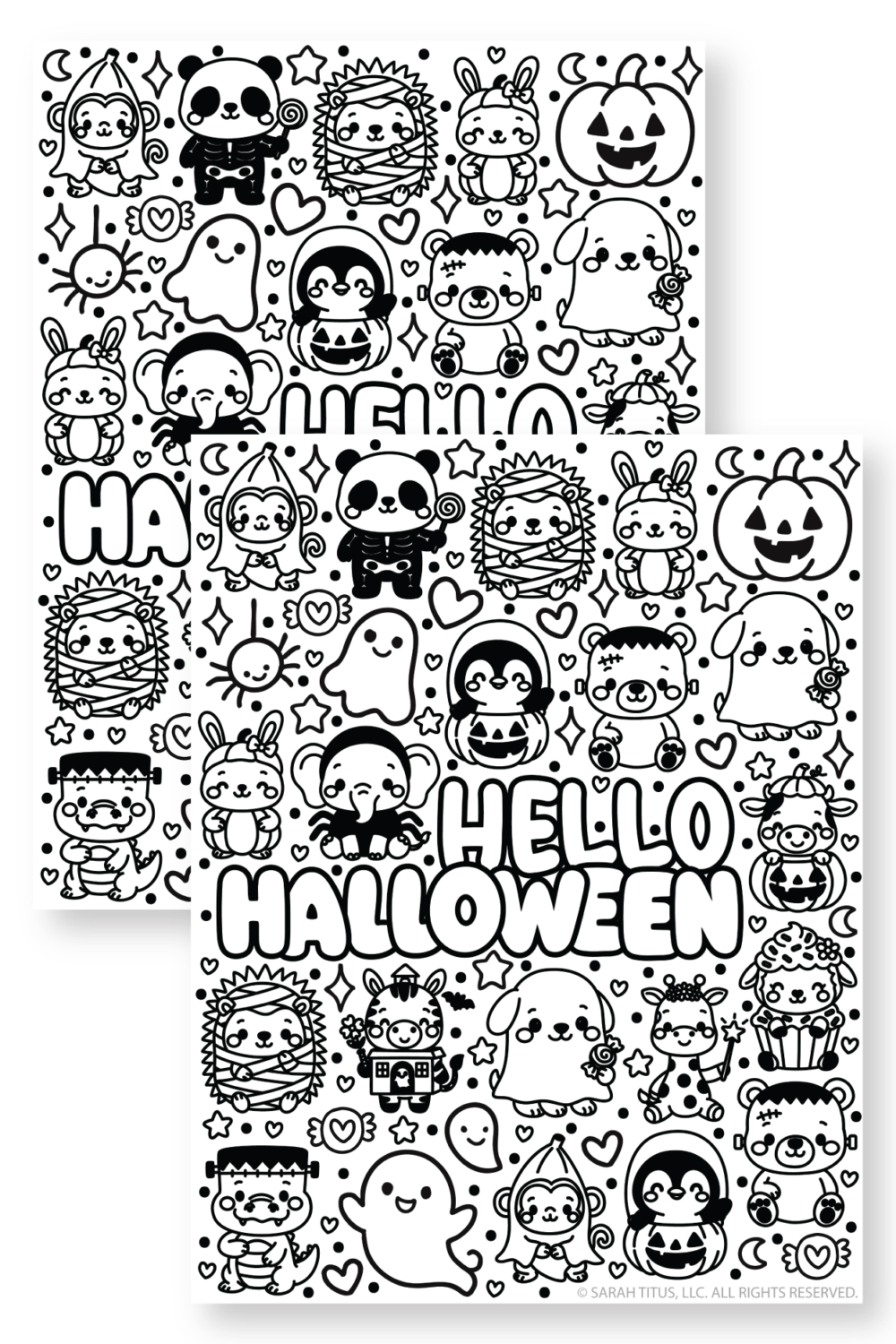 Free Printable Hello ABC Coloring Pages (Cute Alphabet Coloring Sheets ...