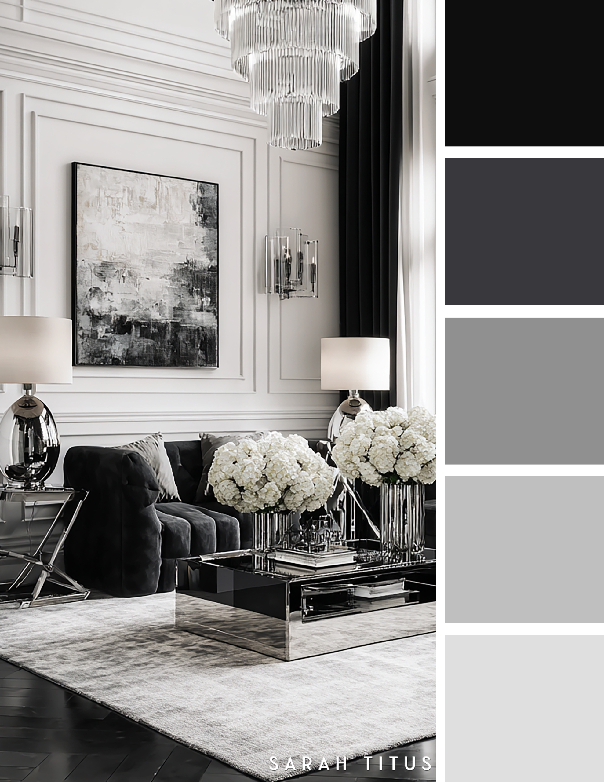 30+ Luxurious Home Decor Color Palettes For Every Room - Sarah Titus