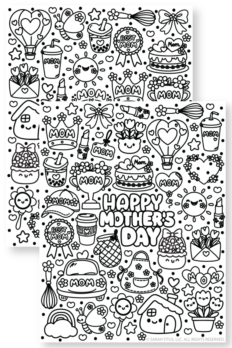 Free Printable Spring Maze (Super Cute Spring Is in the Air Maze ...