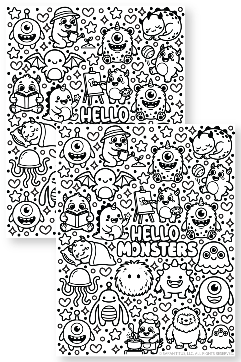 Free Printable Hello ABC Coloring Pages (Cute Alphabet Coloring Sheets ...