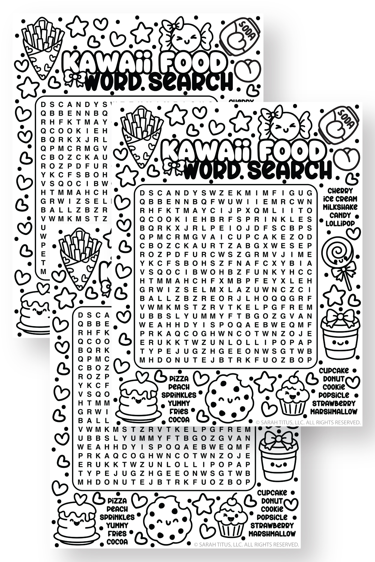 Free Printable Spring Word Search (Super Cute Spring Is in the Air Word ...