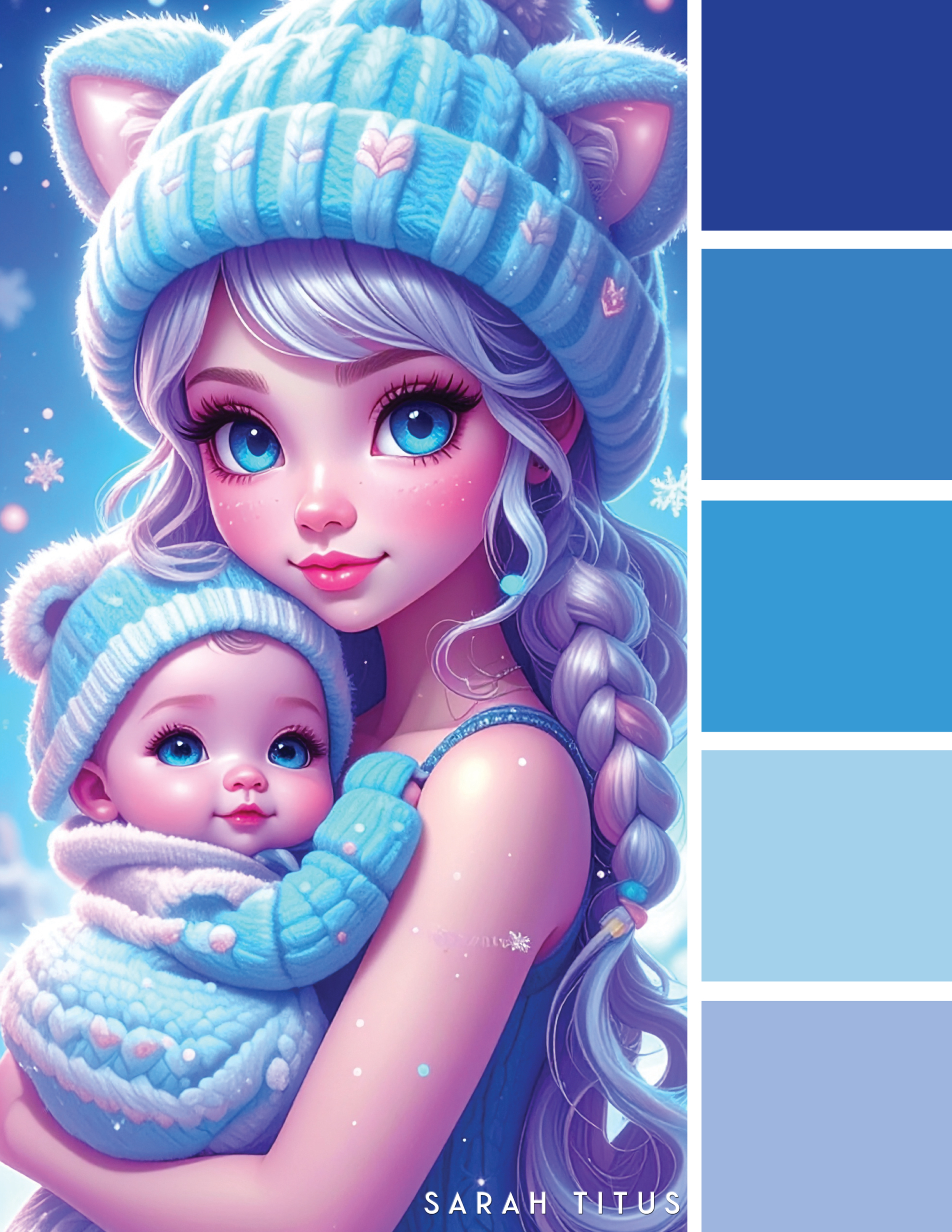 30 Arctic Frost Pastel Color Palettes - Sarah Titus
