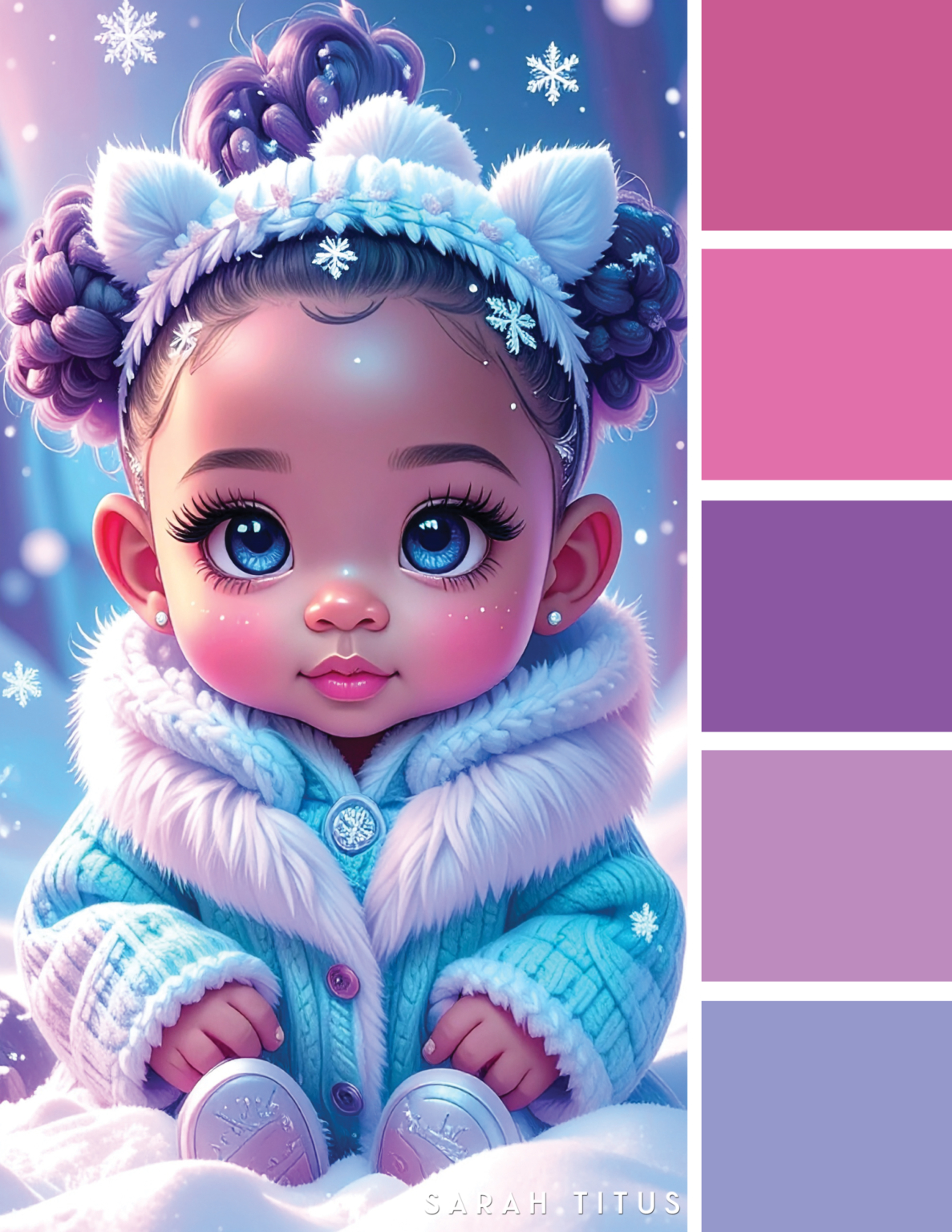 30 Arctic Frost Pastel Color Palettes - Sarah Titus