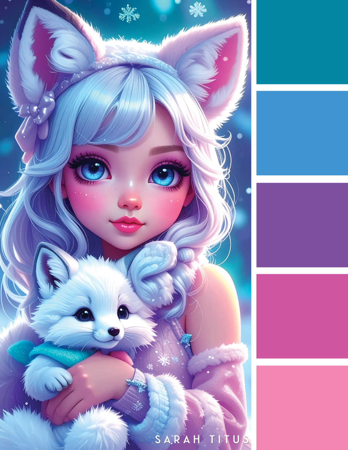 30 Arctic Frost Pastel Color Palettes - Sarah Titus