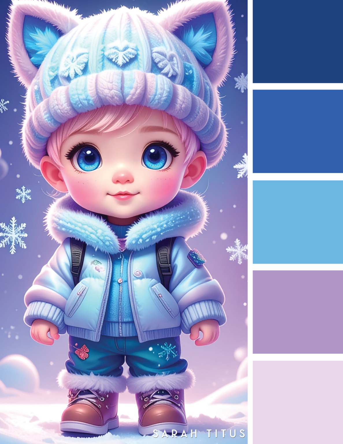30 Arctic Frost Pastel Color Palettes - Sarah Titus